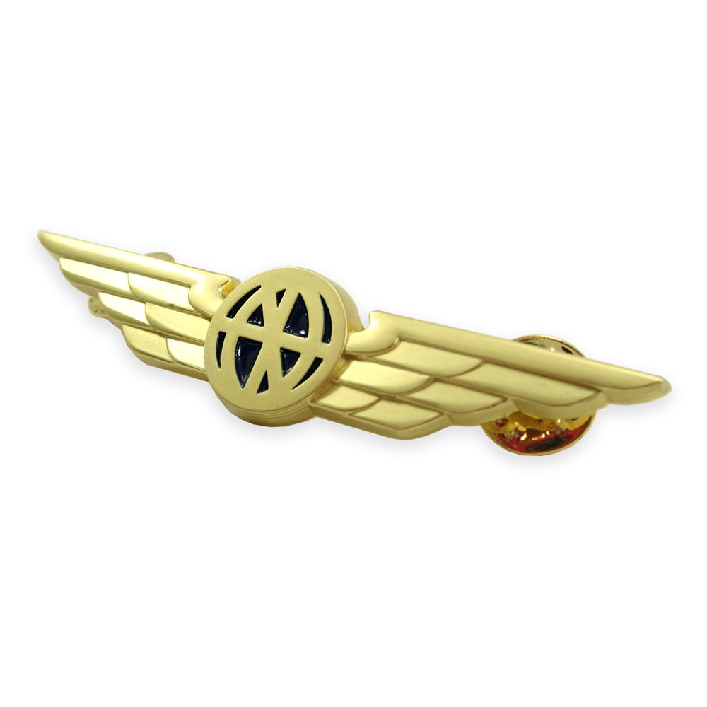 Universal Pilot Wings Lapel Pin - Gold - MyPilotStore.com