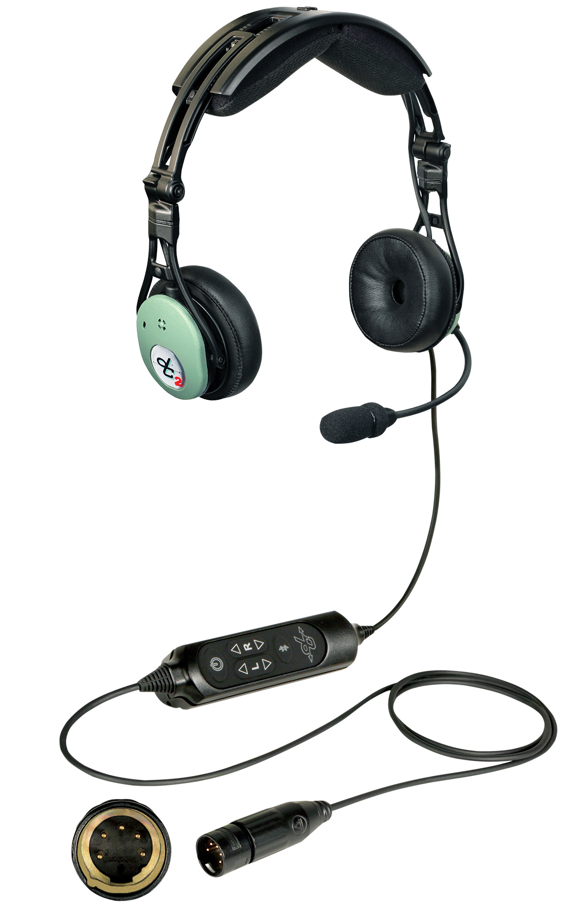 David Clark Pro-X2 ANR Headset - 5-pin XLR for Airbus - MyPilotStore.com