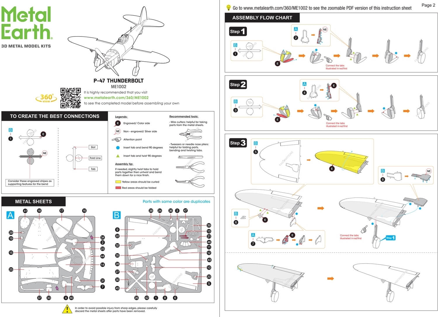 P-47 Thunderbolt Laser Cut Model Kit - MyPilotStore.com