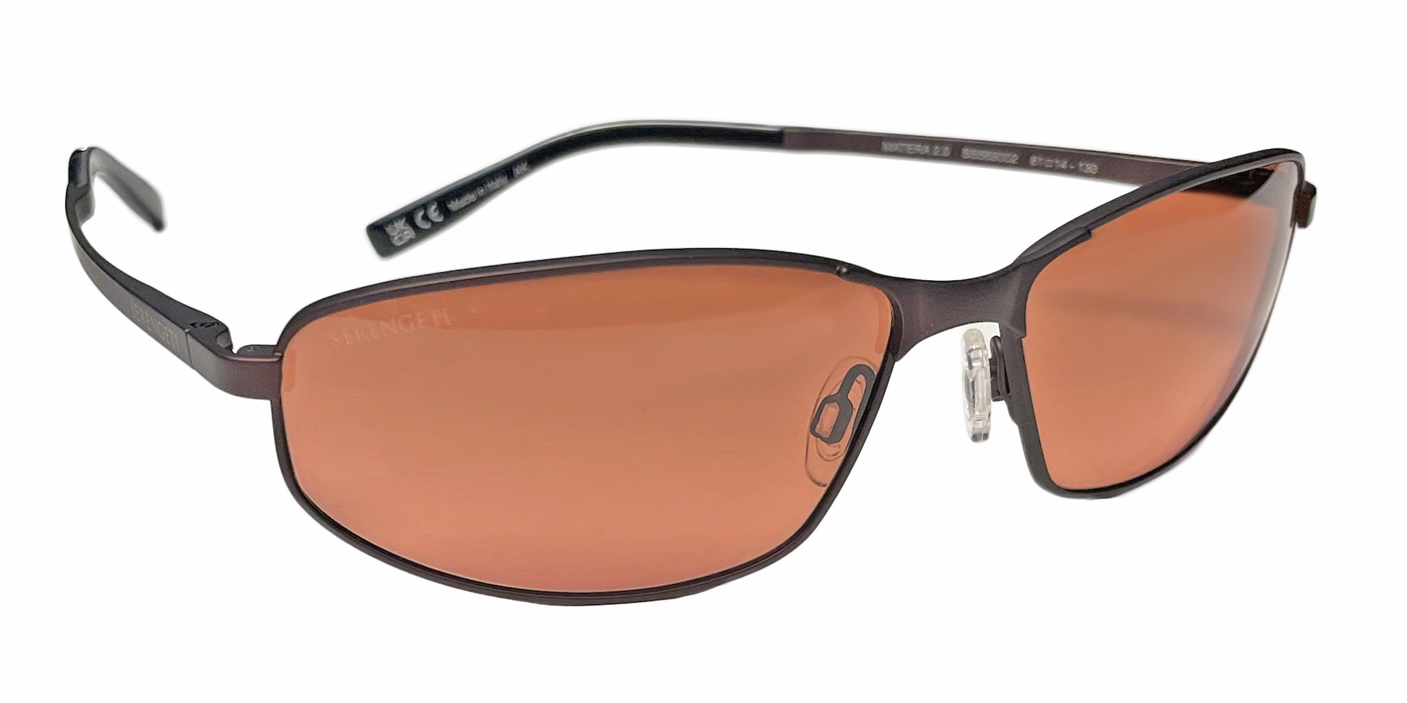 Serengeti Matera 2.0 Brushed Henna Mineral Drivers Gradient Sunglasses ...