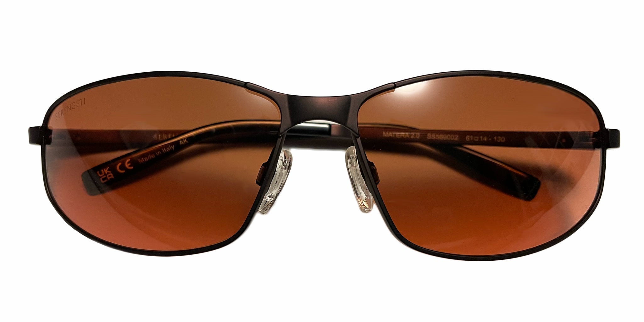 Serengeti Matera 2.0 Brushed Henna Mineral Drivers Gradient Sunglasses ...