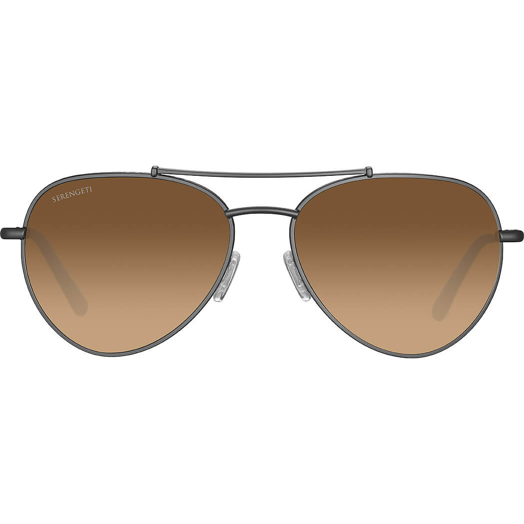 Serengeti Pete Sunglasses Matte Dark Gunmetal - Mineral Drivers ...