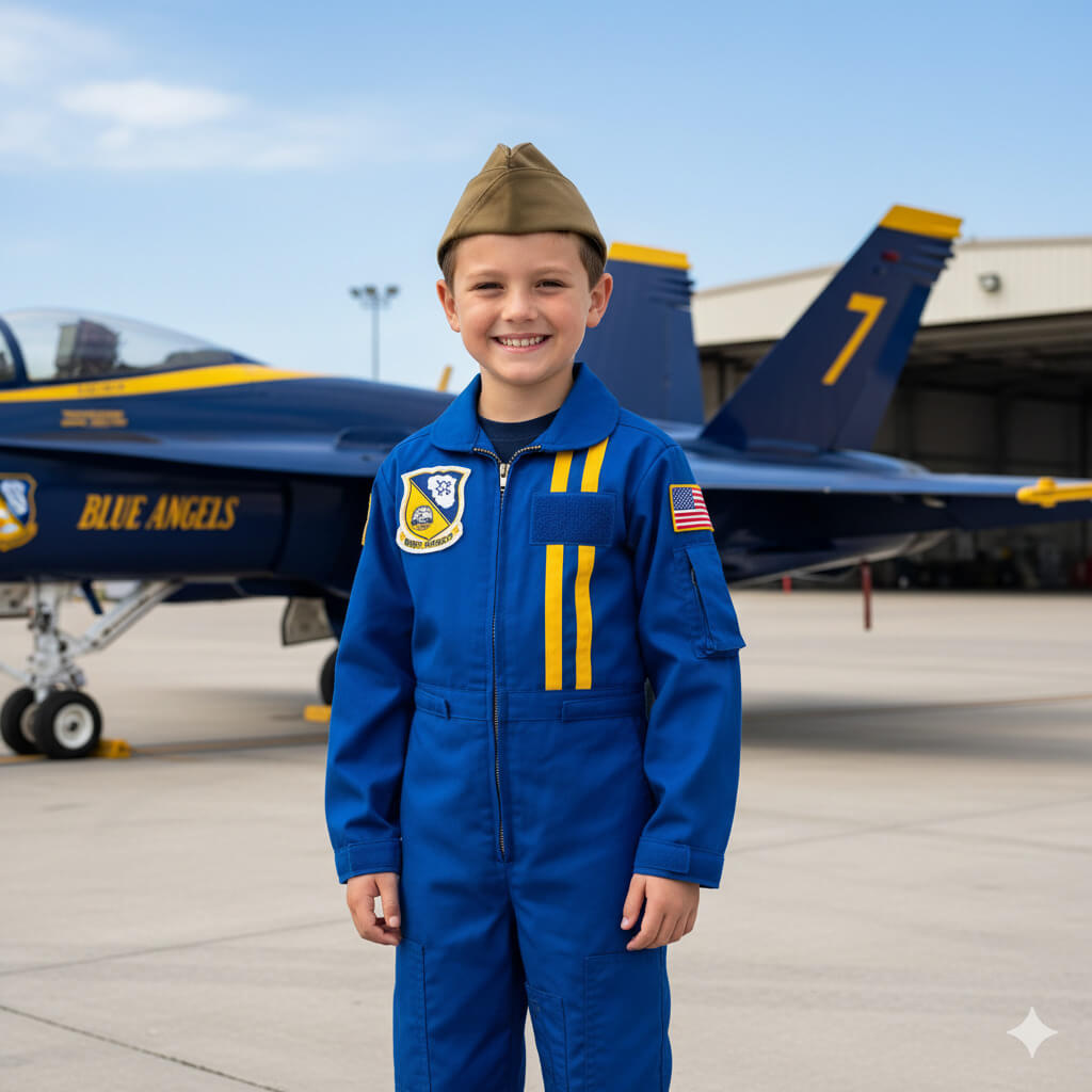 Blue Angels Youth Flight Suit - MyPilotStore.com