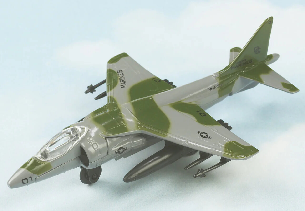 AV-8B Harrier Hot Wings plane Die-Cast Airplane - MyPilotStore.com