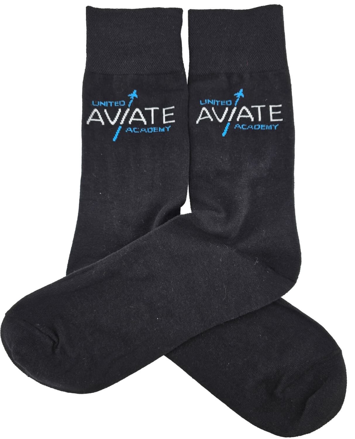 United Aviate Academy Black Socks - MyPilotStore.com