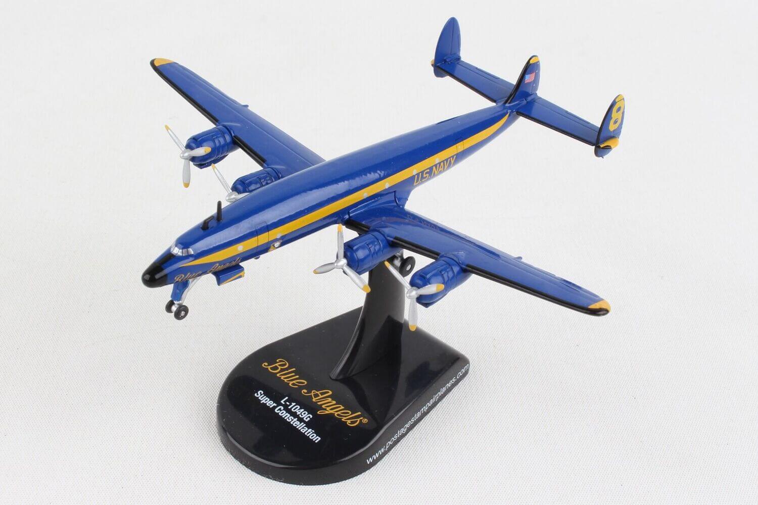 Blue Angels Lockheed C-121J (L-1049G) Super Connie 1/300 Scale Model ...