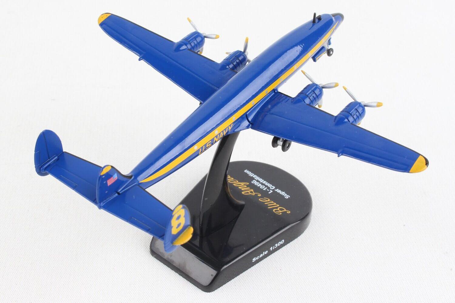 Blue Angels Lockheed C-121J (L-1049G) Super Connie 1/300 Scale Model ...