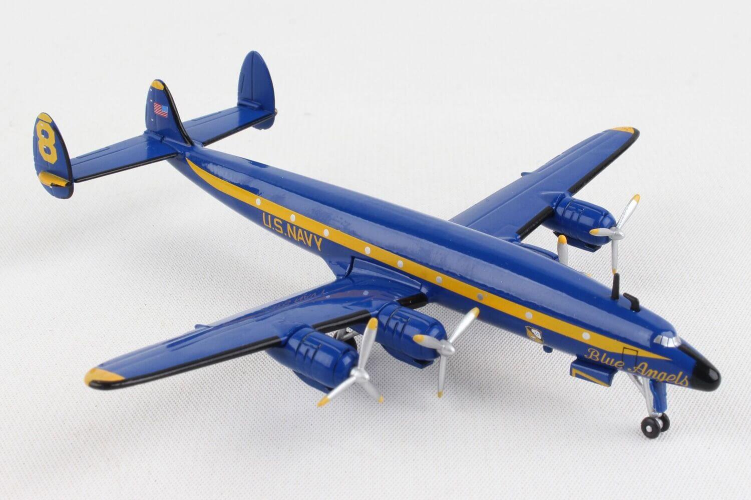 Blue Angels Lockheed C-121J (L-1049G) Super Connie 1/300 Scale Model ...