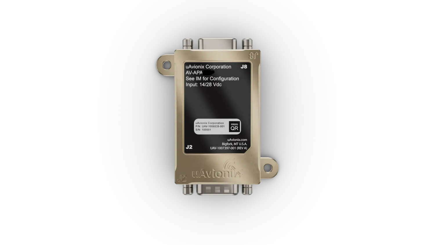 uAvionix Analog Port Adapter AV-APA PMA for AV-30 Display ...