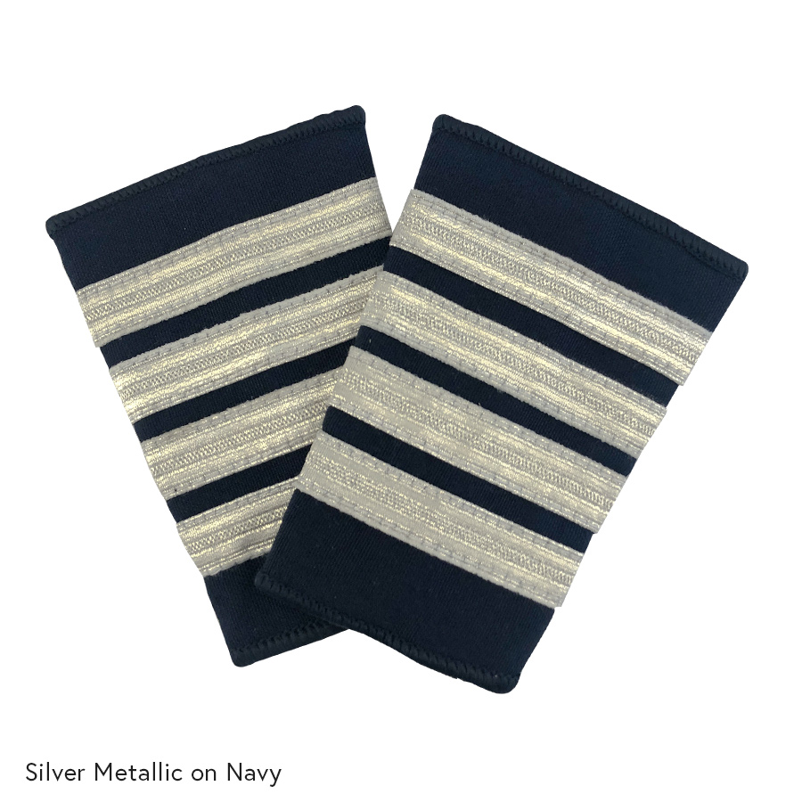 Four Bar Epaulets - Captain - MyPilotStore.com