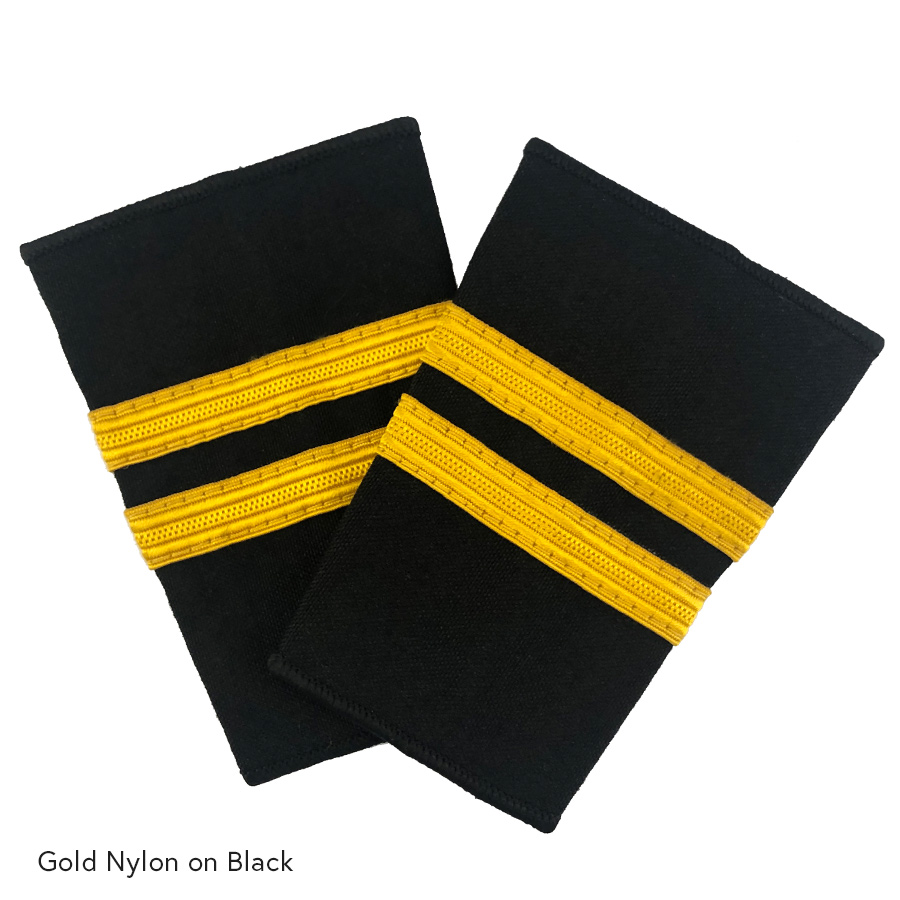 Two Bar Epaulets - Flight Engineer - MyPilotStore.com
