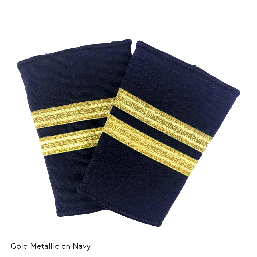Two Bar Epaulets - Flight Engineer - MyPilotStore.com
