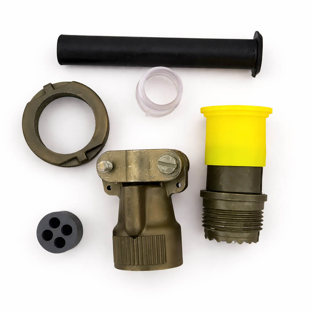 David Clark C38- 4 Pin Connector Kit (MS) - MyPilotStore.com