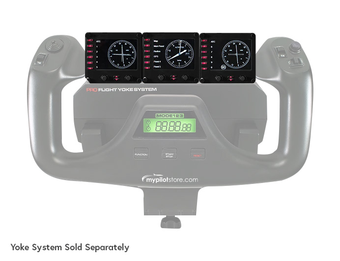 Logitech Saitek Pro Flight Instrument Panel - 3 Pack - MyPilotStore.com