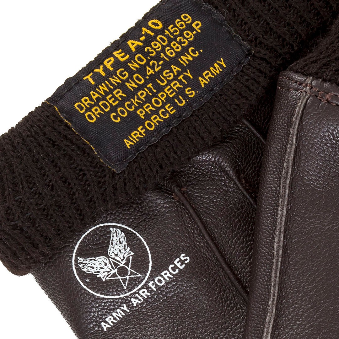 A-10 Leather Flying Gloves - MyPilotStore.com